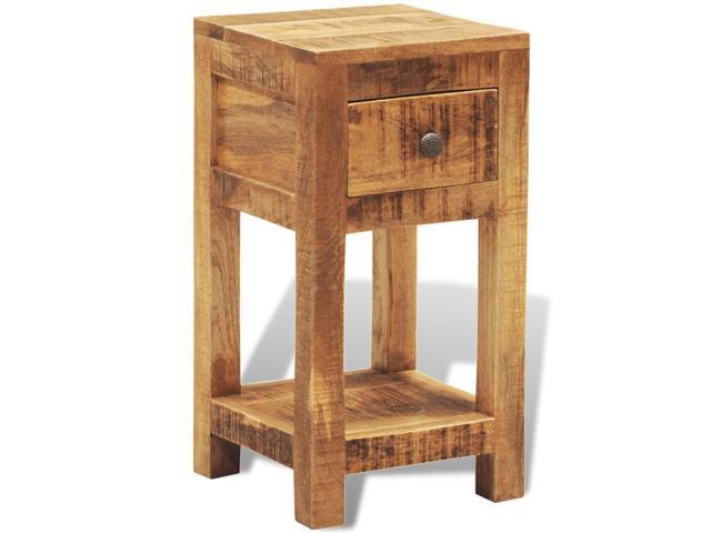 Click here for vidaXL Solid Mango Wood Side End Table Storage Cab... prices