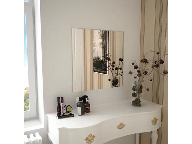 Click here for vidaXL Wall Mirror Transparent Glass 23.6 x 23.6 i... prices