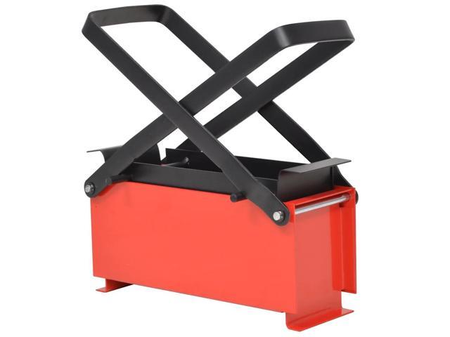 Click here for vidaXL Paper Log Briquette Maker Steel Black and R... prices