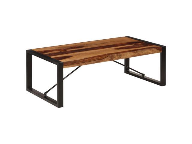 Click here for vidaXL Coffee Table Brown Solid Acacia wood  Powde... prices