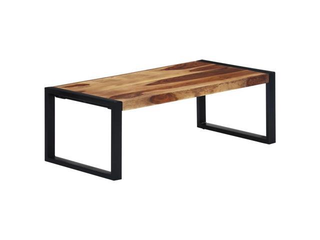 Click here for vidaXL Coffee Table Natural wood color + black prices