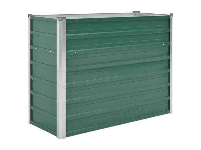 Click here for vidaXL Garden Raised Bed Open Bottom Galvanized St... prices