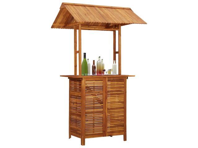 Click here for vidaXL Coffee Table Black Solid Acacia Wood 15.0 i... prices