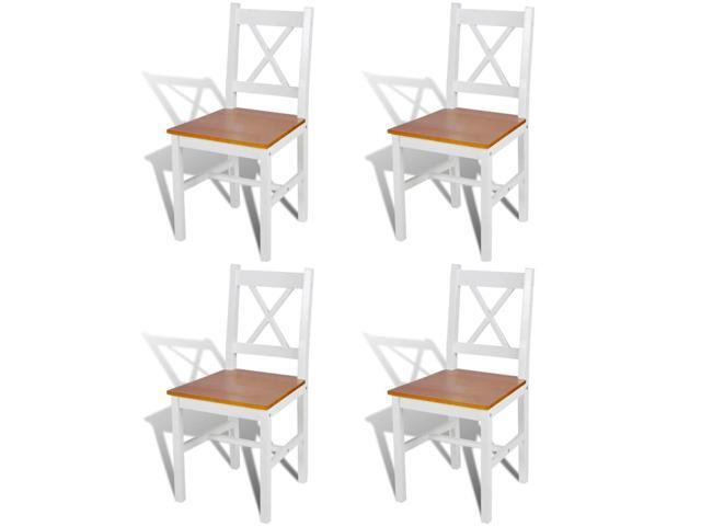 Click here for vidaXL Dining Chairs 4 Pcs Accent Chair with Curve... prices