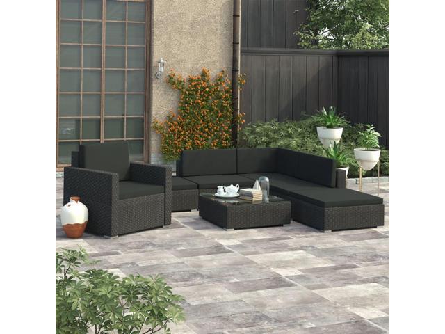 Click here for vidaXL Patio Lounge Set Outdoor Sectional Sofa Set... prices