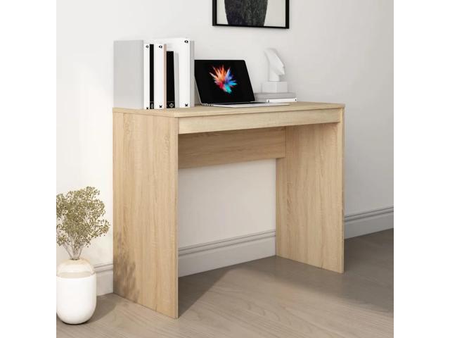 Click here for vidaXL Desk Sonoma Oak Engineered Wood Study Writi... prices