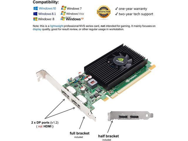 Click here for Epic IT Service - Nvidia Quadro NVS 310 with Dual... prices
