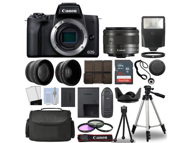 Click here for Canon EOS M50 Mark II Camera Black + 3 Lens Kit 15... prices
