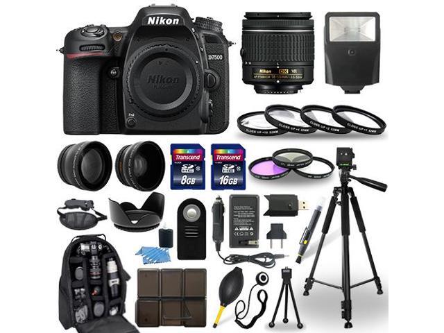 Click here for Nikon D7500 DSLR Camera + 18-55mm NIKKOR Lens + 30... prices