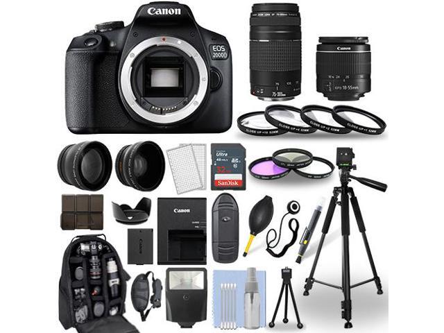 Click here for Canon EOS 2000D / Rebel T7 DSLR Camera + 18-55mm +... prices