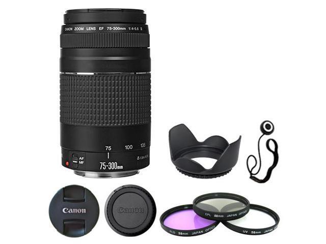Click here for Canon EF 75-300mm f/4-5.6 III Lens + Filter Kit +... prices