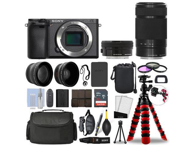 Click here for Sony Alpha a6400 Camera Black + 16-50mm + 55-210mm... prices
