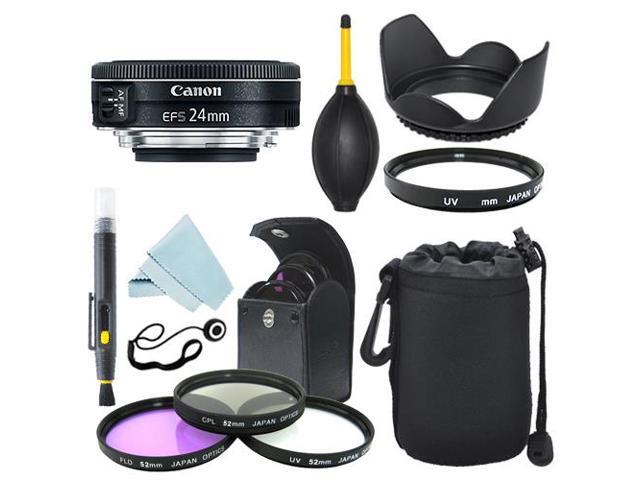 Click here for Canon EF-S 24mm f/2.8 STM Lens + Filter Kit + Acce... prices