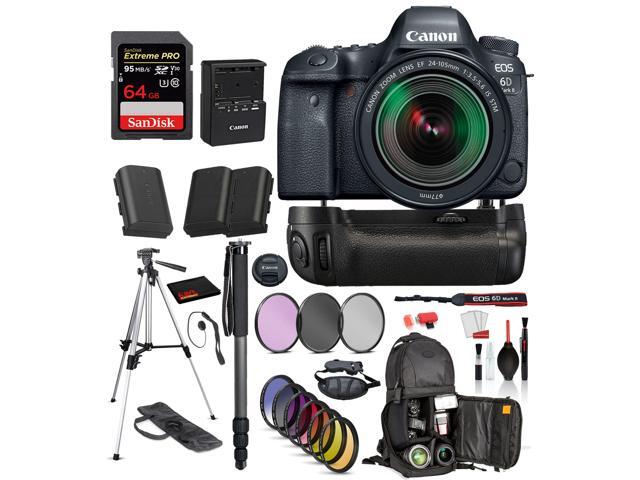 Click here for Canon EOS 6D Mark II DSLR Camera with 24-105mm f/3... prices