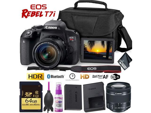 Click here for Canon EOS Rebel T7i DSLR Camera with 18-55mm Lens... prices