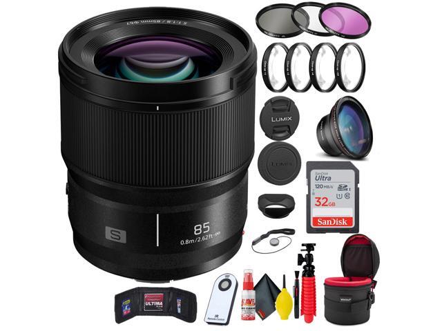 Click here for Panasonic Lumix S 85mm f/1.8 Lens + Accessories Bu... prices