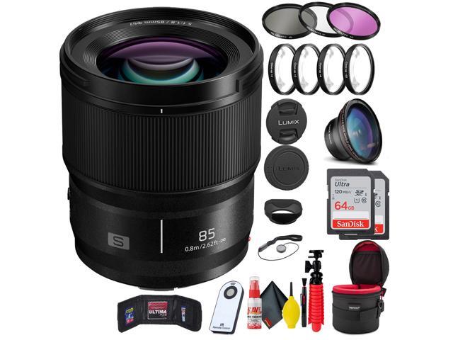 Click here for Panasonic Lumix S 85mm f/1.8 Lens + Accessories Bu... prices