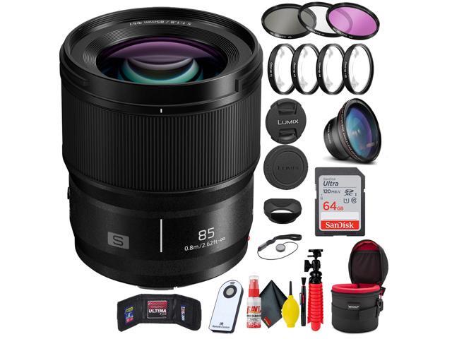 Click here for Panasonic Lumix S 85mm f/1.8 Lens + Accessories Bu... prices