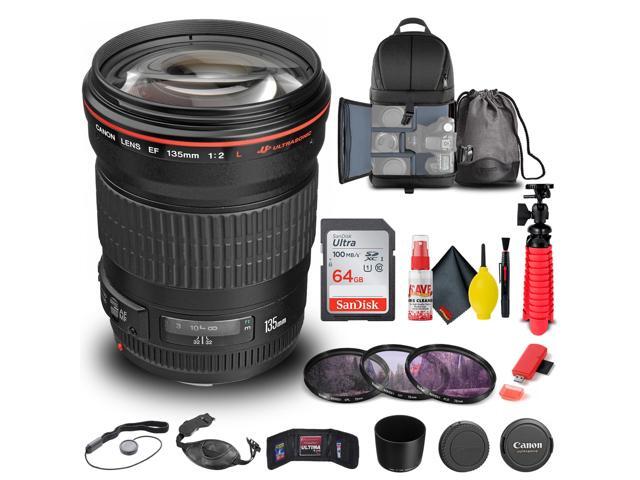 Click here for Canon EF 135mm f/2L USM Lens (2520A004) + Filter +... prices