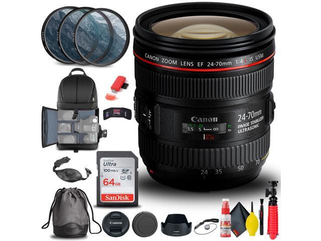 Click here for Canon EF 24-70mm f/4L IS USM Lens (6313B002) + Fil... prices