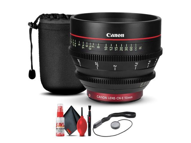 Click here for Canon CN-E 50mm T1.3 L F Cine Lens (6570B001) + Le... prices