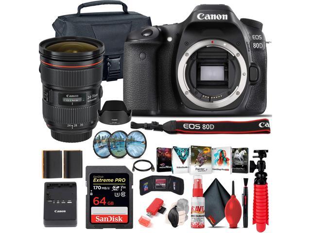 Click here for Canon EOS 80D DSLR Camera (Body Only) (1263C004) +... prices