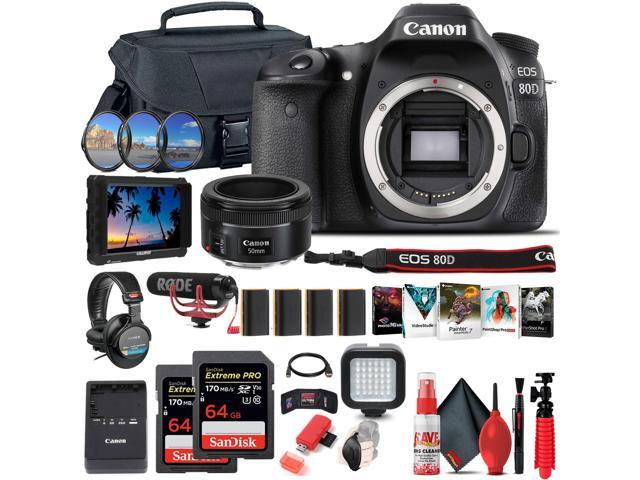 Click here for Canon EOS 80D DSLR Camera (1263C004) + 4K Monitor... prices
