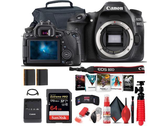 Click here for Canon EOS 80D DSLR Camera (Body Only) (1263C004) +... prices