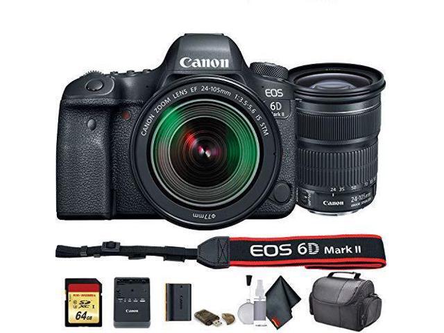 Click here for Canon EOS 6D Mark II DSLR Camera with 24-105mm f/3... prices