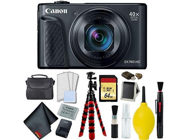 Click here for Canon PowerShot SX740 HS Digital Camera (Black) Co... prices