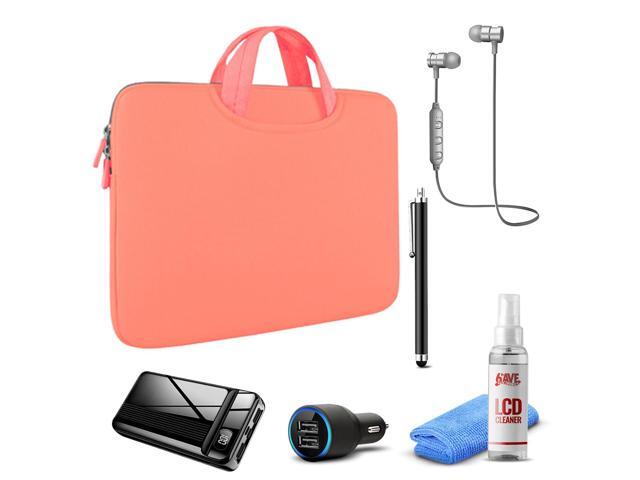 Click here for Tablet Travel Accessory Bundle with Rose Gold Slee... prices