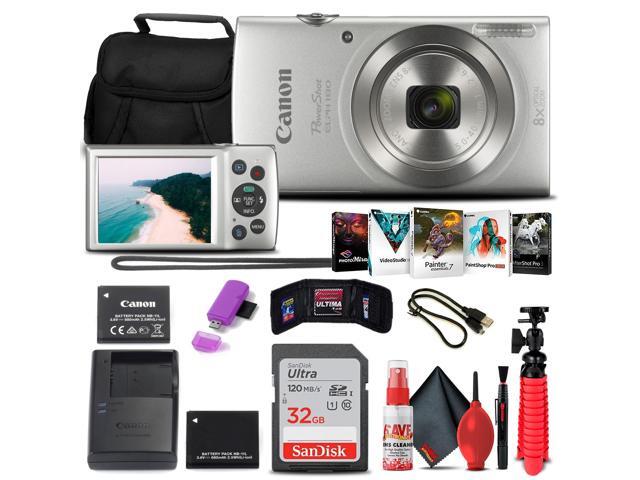 Click here for Canon PowerShot ELPH 180 Digital Camera (Silver) +... prices