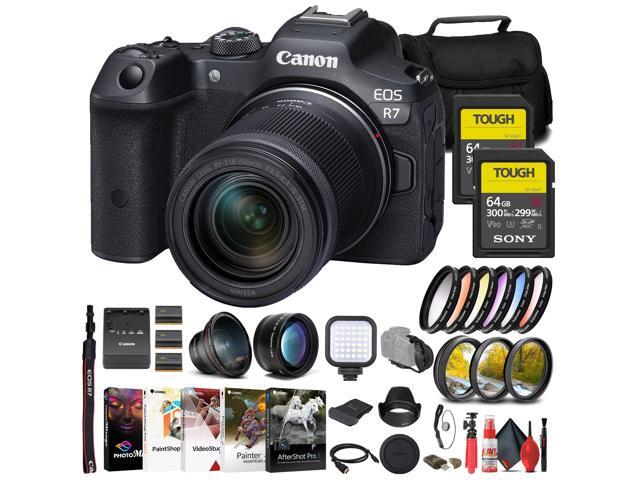 Click here for Canon EOS R7 Mirrorless Camera W/ 18-150mm Lens +... prices