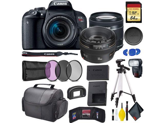 Click here for Canon EOS Rebel T7i DSLR Camera with 18-55mm Lens... prices