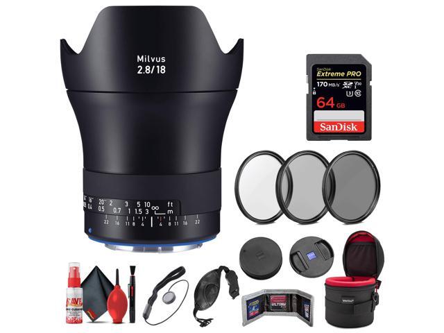 Click here for Zeiss Milvus 18mm f/2.8 ZE Lens for Canon EF (2096... prices