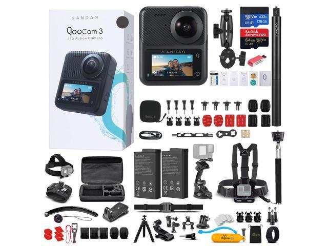 Click here for Kandao QooCam 3 360 Camera Motorcycle Combo + 64GB... prices