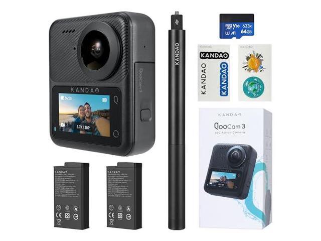 Click here for Kandao QooCam 3 360° Action Camera - Travel Combo prices
