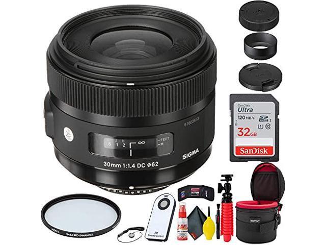 Click here for Sigma 30mm f/1.4 DC HSM Art Lens for Nikon F + 32G... prices