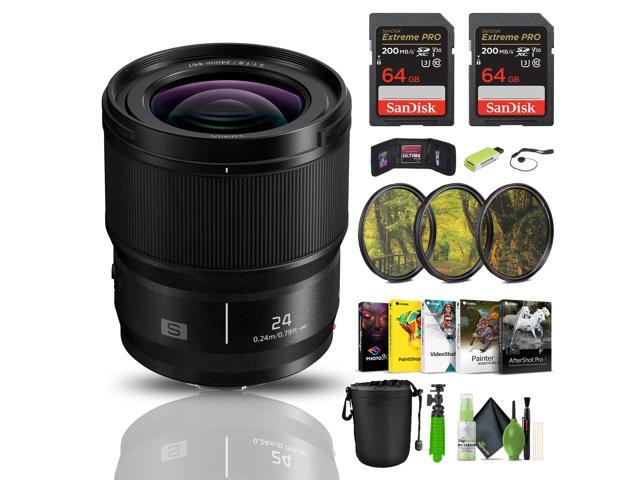 Click here for Panasonic Lumix S 24mm f/1.8 Lens Bundle With 2x 6... prices