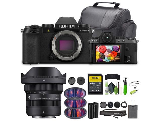 Click here for Fujifilm X-S20 Mirrorless Camera Body + Sigma 10-1... prices