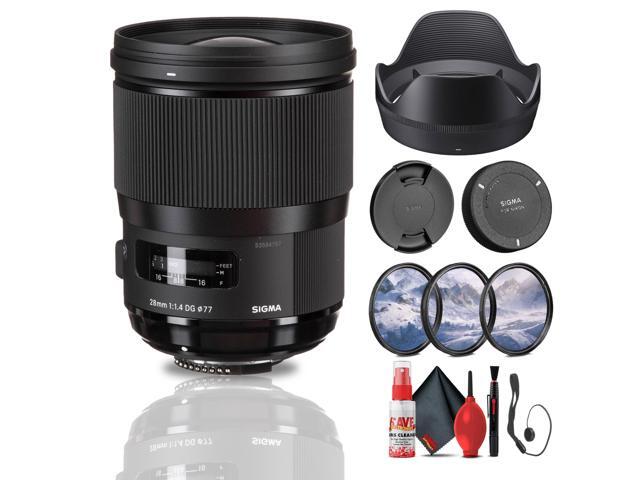 Click here for Sigma 28mm f/1.4 DG HSM Art Lens for Nikon F Bundl... prices