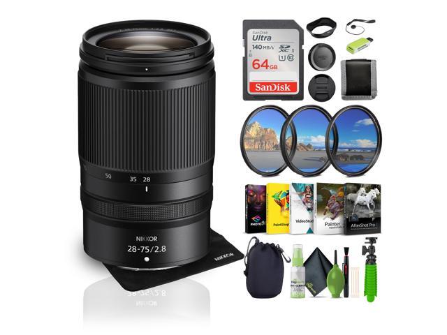 Click here for Nikon NIKKOR Z 28-75mm f/2.8 Zoom Lens (20107) Bun... prices