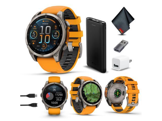 Click here for fenix 8 47 mm  AMOLED  Sapphire  Titanium with Spa... prices