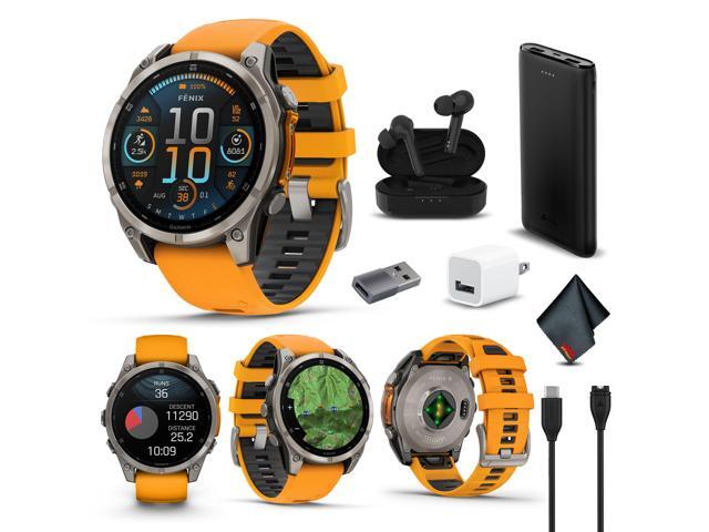 Click here for fenix 8 47 mm  AMOLED  Sapphire  Titanium with Spa... prices