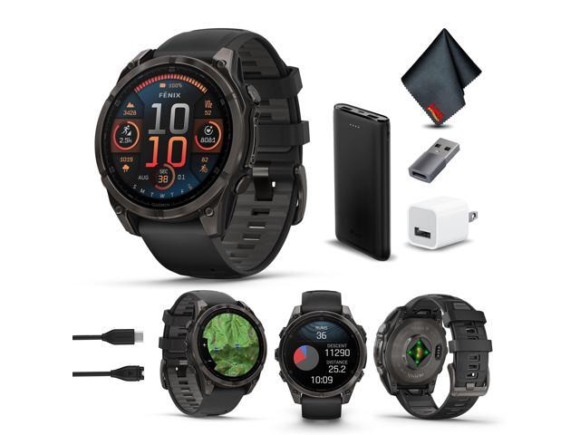 Click here for fenix 8 47mm AMOLED Sapphire Carbon Gray DLC Titan... prices