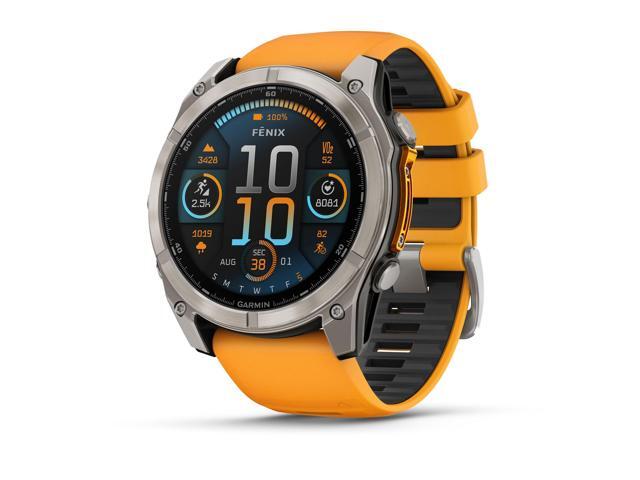 Click here for Garmin fnix 8 - 51 mm  AMOLED  Sapphire  Premium M... prices