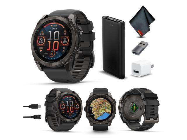 Click here for fenix 8 51mm AMOLED Sapphire Carbon Gray DLC Titan... prices