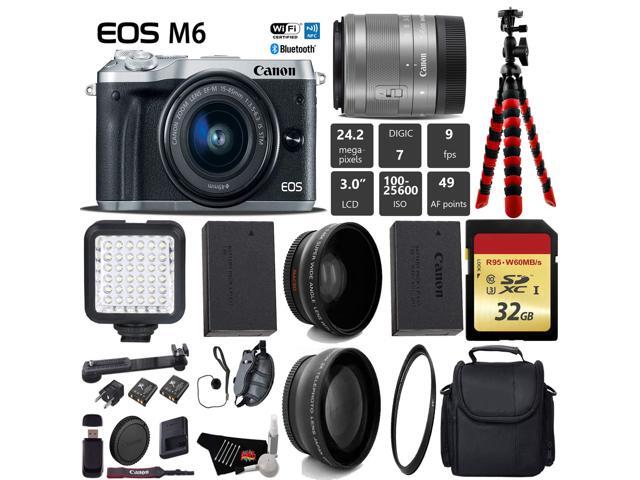 Click here for Canon EOS M6 Mirrorless Digital Camera (Silver) wi... prices