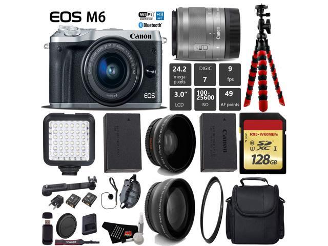 Click here for Canon EOS M6 Mirrorless Digital Camera (Silver) wi... prices