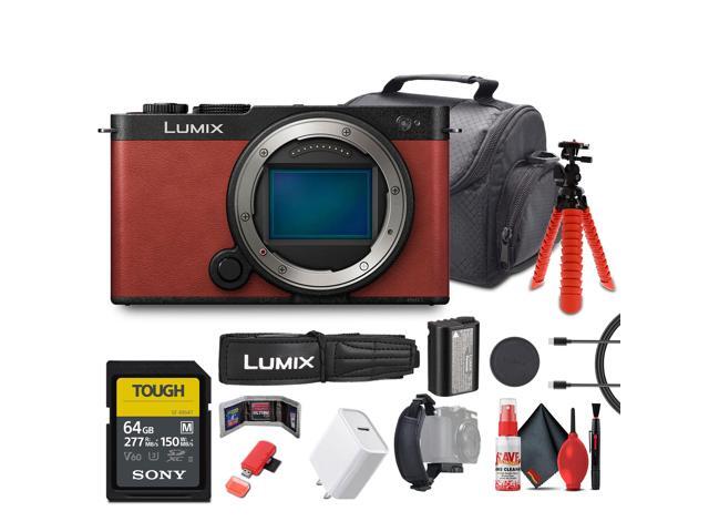 Click here for Panasonic Lumix S9 Mirrorless Camera (Red) Bundle... prices